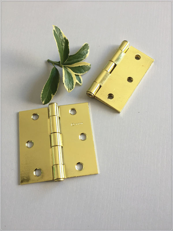 Elegant Outlook Metal Door Hinges 3.5" 4" Size High Precision Door Hardware