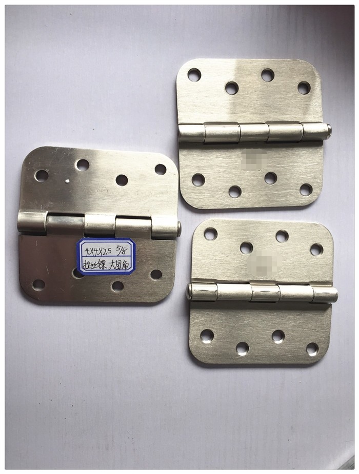 Sn Colo Heavy Duty Exterior Door Hinges Big Round 5/8" Round Corner ...
