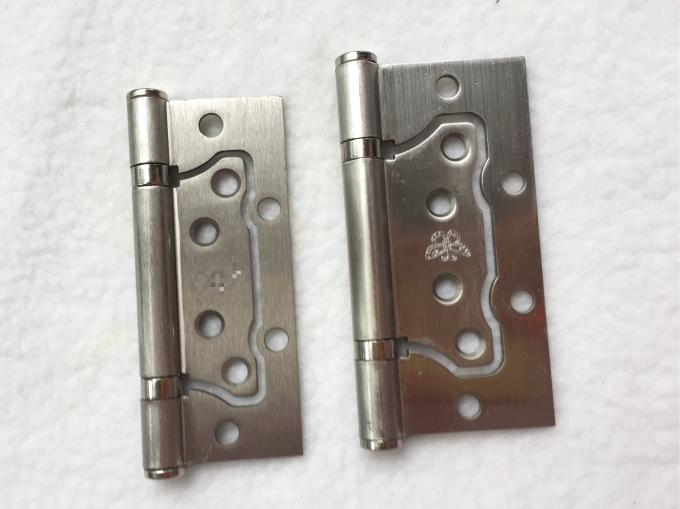 100*75*2.5mm 100*52mm Flush Door Hinges , Long Butt Hinge With OEM Design